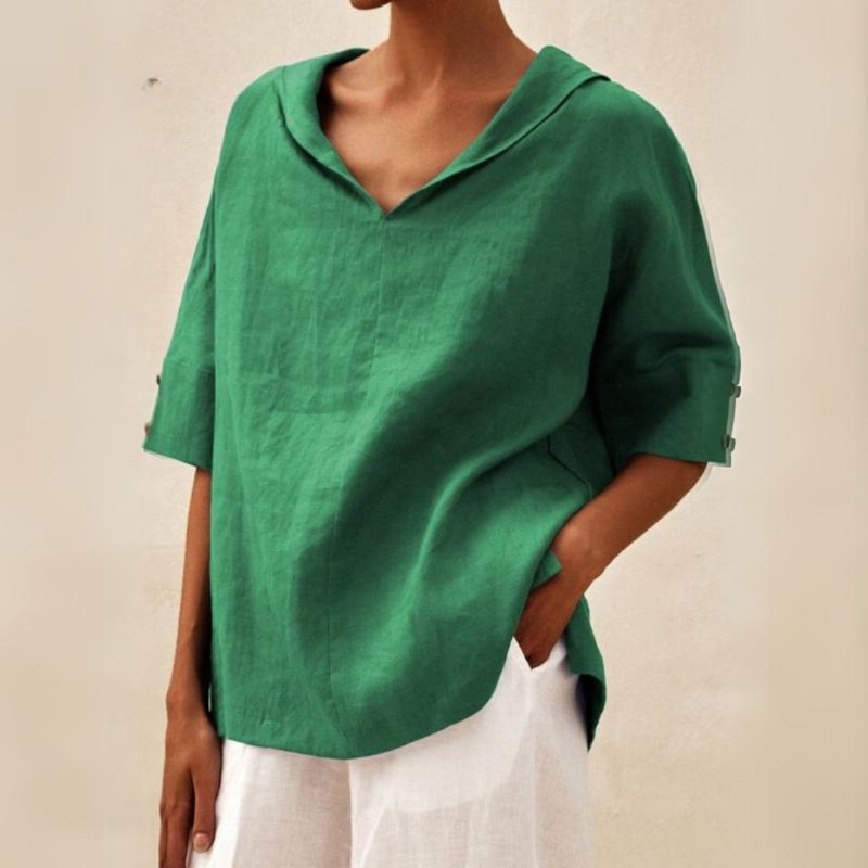 Illyria | Casual Loose-Fit Blouse – Harrison & James